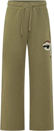 KidSuper Studios Face Sweatpants - - Trousers - Herren - Gr&uuml;n - XS