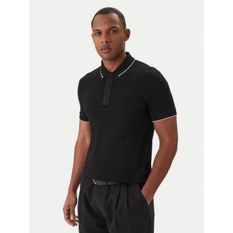 A|X Armani Exchange Poloshirt XM001285 AF10366 UC001 Schwarz Slim Fit