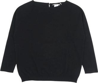 La Fileria Femme, Pulls, Noir, Taille: 36 FR Maille &agrave; col rond