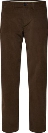 Selected SELETED HOMME Herren SLHSTRAIGHT-Miles 196 Cord Pants W NOOS Hose, Dark Earth, 30W x 34L
