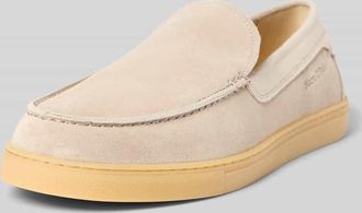 Marc O'Polo Loafer aus echtem Veloursleder Modell KARO 6B