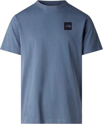 The North Face Homme, Tops, Gris, Taille: XL T-shirt &agrave; manches courtes en coton-polyester &agrave; col rond