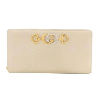 Gucci Pre-owned Lange Geldb&ouml;rse (Bifold) - - Pre-owned - Damen - Beige - ONE SIZE