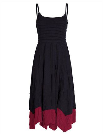 vishes Sommerkleid Damen Sommer-Kleid l&auml;ngen-verstellbar Spagettitr&auml;ger-Kleid Hippie, Ethno, Goa Style