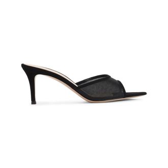 Gianvito Rossi Elle 70 Mules - - Shoes - Damen - Schwarzk - 37 EU