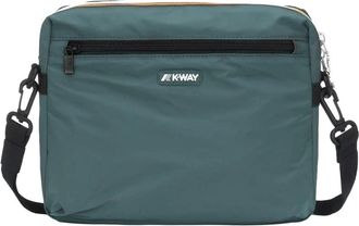 K-Way Moire Bag - - Bags - unisex - Gr&uuml;n - ONE SIZE