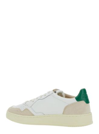 Autry Mens Low Top Sneakers Medalist White Leather Cow Trainers