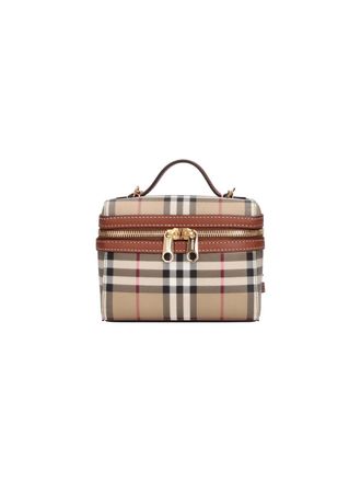 Burberry Mini Vanity Bag Check