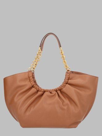 Michael Michael Kors Womens Tote Bag Indie Buff Leather Shoulder