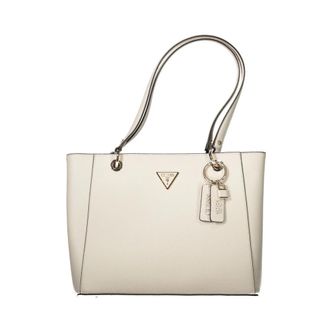 Guess Beige Handtasche aus Polyethylen - - Bags - Damen - Beige - ONE SIZE