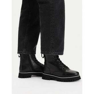 Patrizia Pepe Schn&uuml;rschuhe Patrizia Pepe PJ865 Schwarz