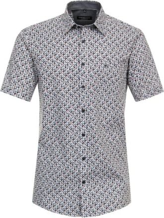 Casamoda Kurz&auml;rmeliges Freizeithemd - - Shirts - Herren - Grau - 2XL