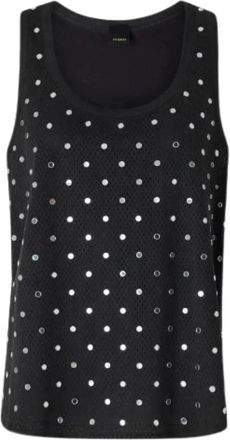 Pinko Pinko, Femme, Tops, Gris, Taille: 36 FR Pinko T-shirts et Polos Gris