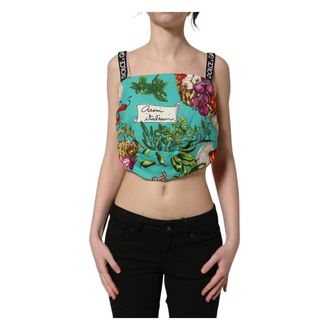 Dolce & Gabbana Hauts sans manches - Femme - Tops - Multicolore - Taille: 40 FR