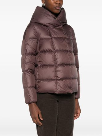 Peuterey Quilted Down Jacket - Brown