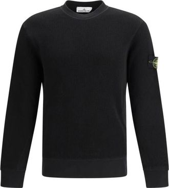 Stone Island Homme, Pulls, Noir, Taille: XL SweaT-shirt Tricot Manches Longues