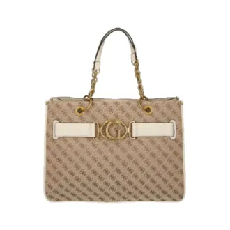 Guess Femme, Sacs, Brun, Taille: ONE Size Sac 4G Wailep