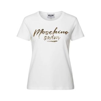 Moschino T-Shirt A1920 - - Tops - Damen - Wei&szlig; - M