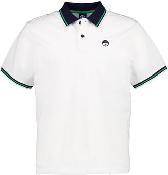 North Sails Herren Polo-Shirts wei&szlig;