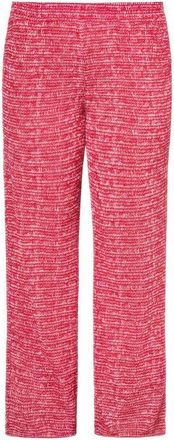 STUDIO UNTOLD Schlupfhose Hose Wide Legs Struktur Elastikbund