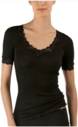 CALIDA Damen, Oberteile, Schwarzk, XSGröße