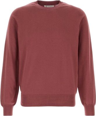 Brunello Cucinelli Homme, Pulls, Rouge, Taille: 3XL Pull ras du cou
