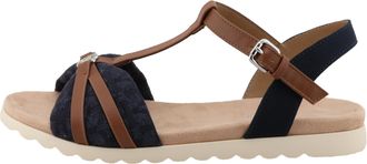 Tom Tailor Tom Tailor Damen 5390490031 Sandale, Navy, 38 EU