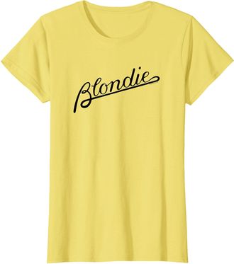 Blondie Script Logo Vintage Band T-Shirt