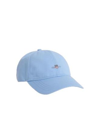 GANT Shield Cotton Twill Cap Casquette de Baseball, Capri Blue, Taille Unique Mixte