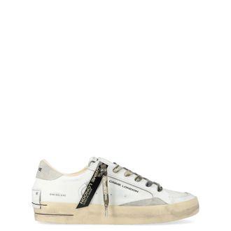 Crime London Homme, Chaussures, Blanc, Taille: 40 EU Sk8 Deluxe Baskets