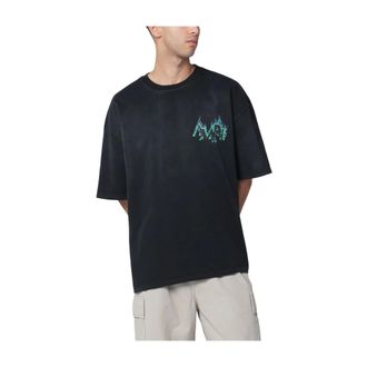Amiri Homme, Tops, Noir, Taille: XL MA Flames Oversized Tee