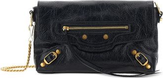 Balenciaga Le City Leather Clutch Bag