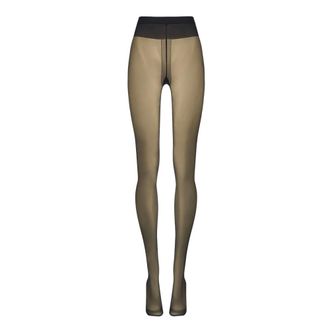 Wolford Femme, Sous-v&ecirc;tements, Bleu, Taille: 38 FR Collants Individuels 10 Deniers