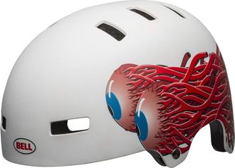 Bell Bell Local Fahrradhelme Matte White Eyes 21 L
