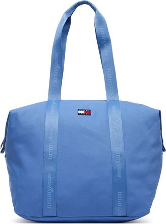 Tommy Jeans Handtasche Tommy Jeans Tjw Ess Daily Tote AW0AW19039 Blau