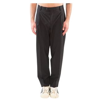 BRIGLIA 1949 Homme, Pantalons, Noir, Taille: XL Pantalon en laine raffin&eacute;e de style Arno