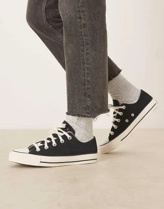 Converse Chuck Taylor All Star Ox - Baskets en daim - Noir