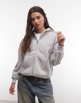 Vans Salton Full-Zip in Dunkelgrau