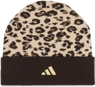 adidas M&uuml;tze Leo Graphic Beanie KR1731 Beige