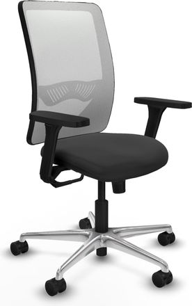 Piqueras y Crespo Isomalla Stuhl Zulema mit 3D-Armlehnen, h&ouml;henverstellbare Lendenwirbelst&uuml;tze, ausgestattet mit 3 Positionen und Schneidschaum, mit Rollen von 65 mm, N