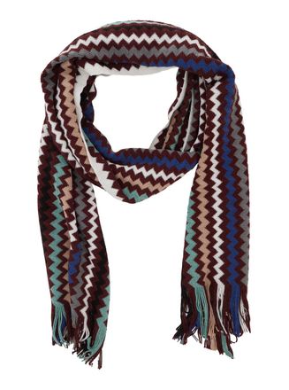 Missoni Zig-Zag Knit Scarf - Multicolor