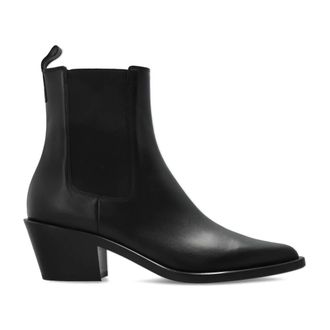 Gianvito Rossi Wylie Stiefeletten mit Absatz - - Shoes - Damen - Schwarzk - 37 EU