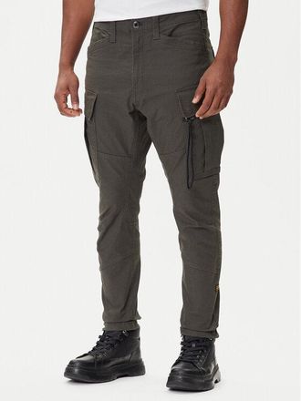 G-Star Raw Stoffhose Zip Pocket 3D D24307-E172 Gr&uuml;n Skinny Fit