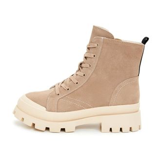 Cesare Gaspari Femme, Chaussures, Beige, Taille: 37 EU Bottines &agrave; lacets urbaines