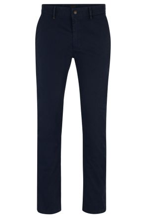 BOSS Chino_Slim 10242156 01 Pants Dark Blue404 46W / 32L