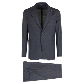 Tagliatore Homme, Costumes, Bleu, Taille: L Abito Pied de Poul