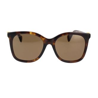 Gucci Feminine Cat-Eye Sonnenbrille - - Accessories - Damen - Braun - 55 MM