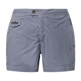 MC2 Saint Barth Slim Fit Stretch Badeshorts - - Swimwear - Herren - Blau - 2XL