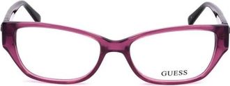 Guess Femme, Accessoires, Violet, Taille: ONE Size Cat-Eye Eyeglasses Frames