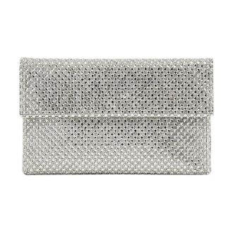 Twentyfourhaitch Femme, Sacs, Gris, Taille: ONE Size Clutch